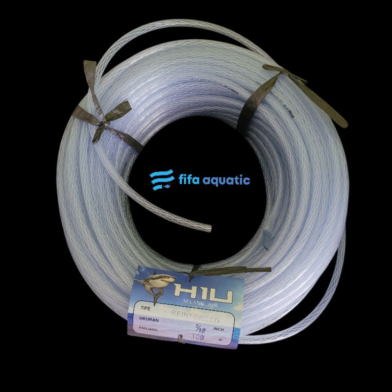 Jual Selang aerator serat benang 5/16 selang angin per meter | Shopee ...