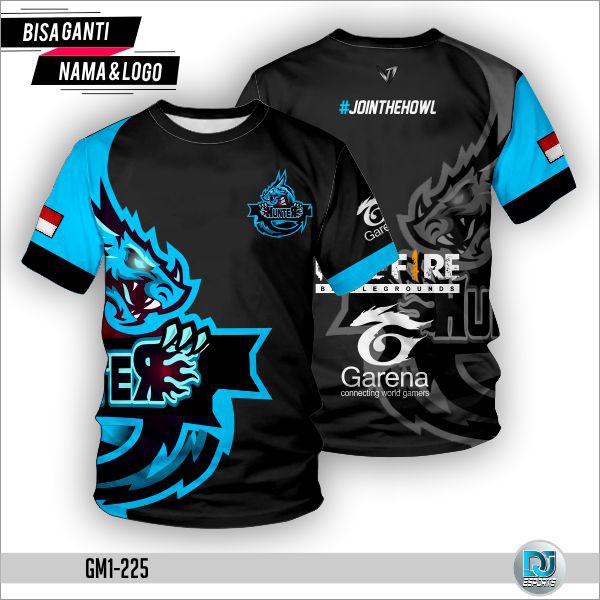 Jual Baju Game / Jersey Gaming Free Fire Terbaru Printing Digital ...