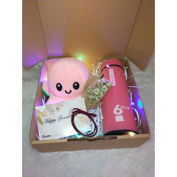 Jual Hampers boneka gurita botol kaca / gift box ulang tahun/KADO ULANG ...