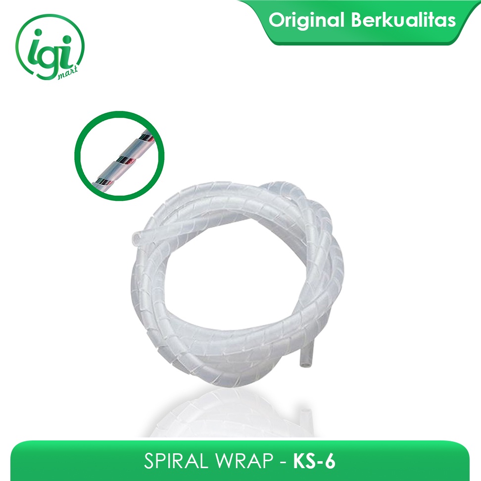 Jual KABEL SPIRAL WRAPPING BAND KS-6 KSS | Shopee Indonesia