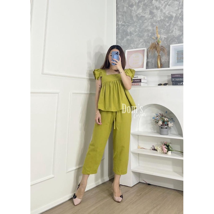 Jual Dakota flare set - set ala korea - celana pensil - baju set ala ...