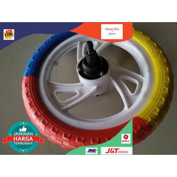 Jual velg sepeda anak 12 ban busa ban Eva ban mati belakang | Shopee ...