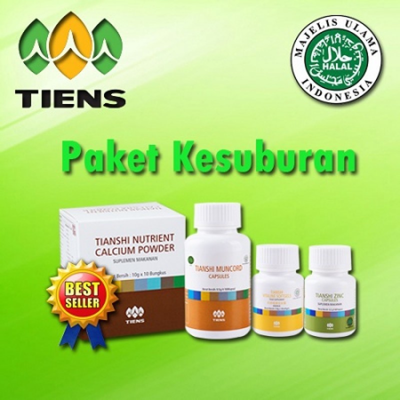 Jual Tiens PAKET PROMIL MAMA | Muncord + Zinc + Kalsium + Vitaline ...