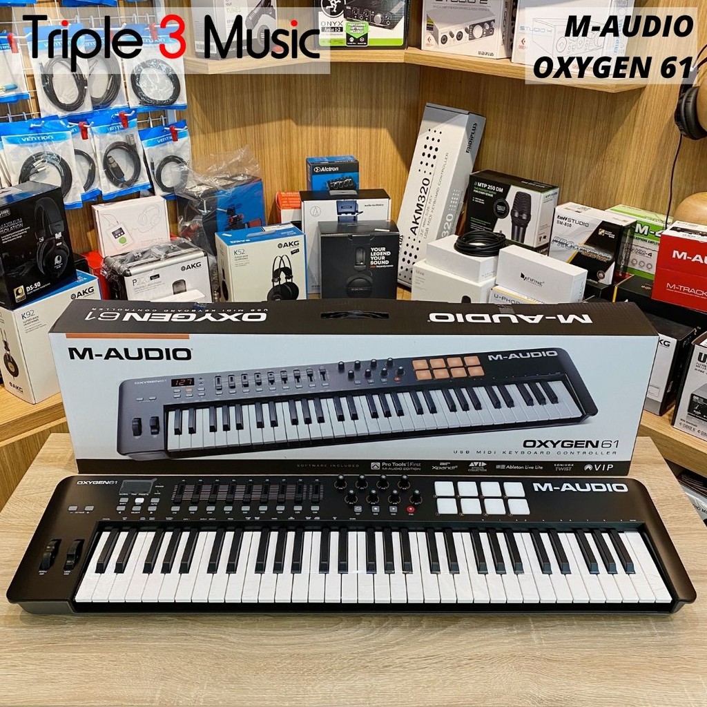 Jual M-Audio Oxygen 61 MK IV USB MIDI Premium Keyboard Controller 61 ...