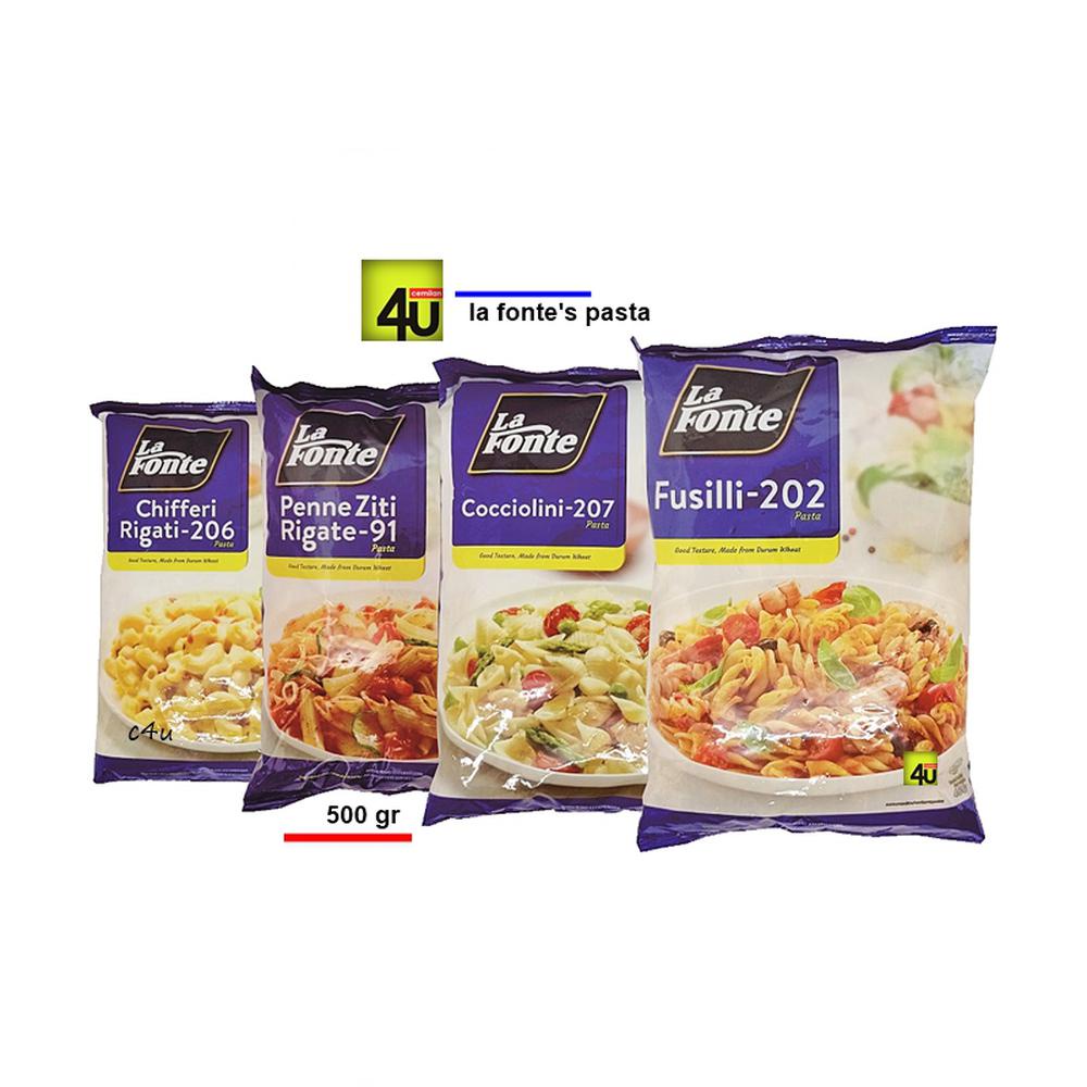 Jual LA FONTE PASTA 500G | Shopee Indonesia