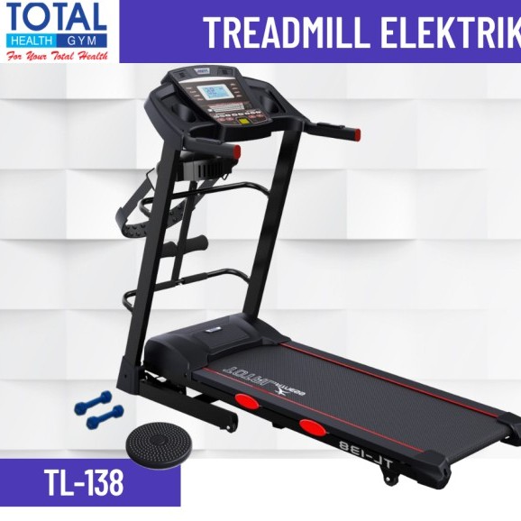 Jual Alat Fitness Treadmill Elektrik TL-138 Auto Incline | Shopee Indonesia