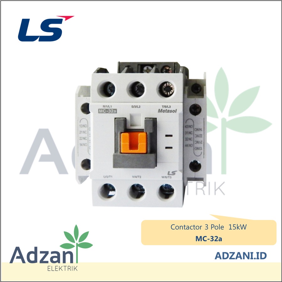 Jual Contactor MC-32a 3P 32A 15kW LS Kontaktor LSis | Shopee Indonesia