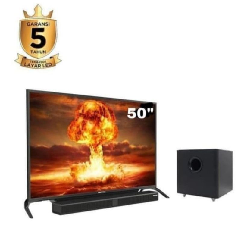 Jual POLYTRON 50 INCH SOUNDBAR TV LED DIGITAL PLD 50BV8758 | Shopee ...