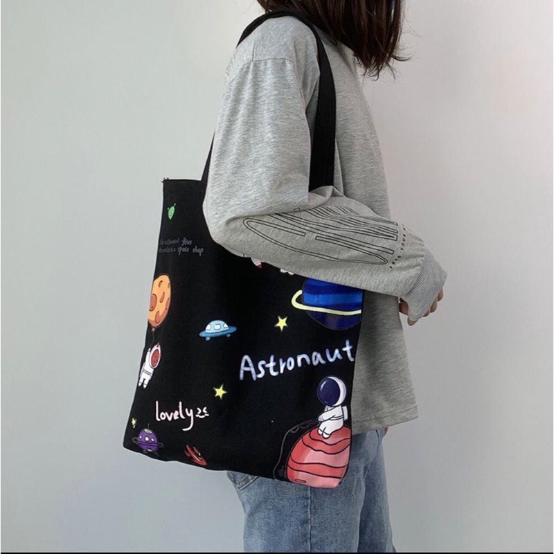 Jual ASTRO TOTEBAG - TAS ASTRONAUT SHOULDER BAG TAS BELANJA TERMURAH ...