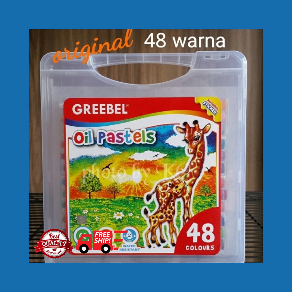 Jual CRAYON GREEBEL 48 WARNA | Shopee Indonesia