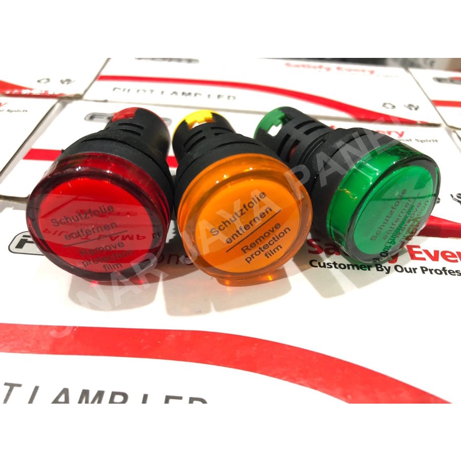 Jual PILOT LAMP LED 22MM FORT AD22-22DS PREMIUM QUALITY ORIGINAL ...