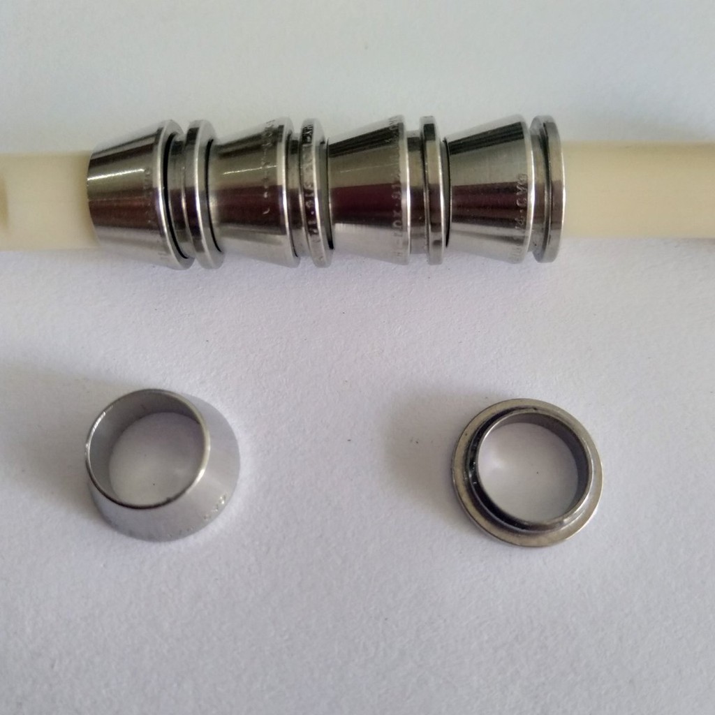 Jual Ferrule Set Front and Back 1/4" OD SS 316 Stainless Steel Rear ...