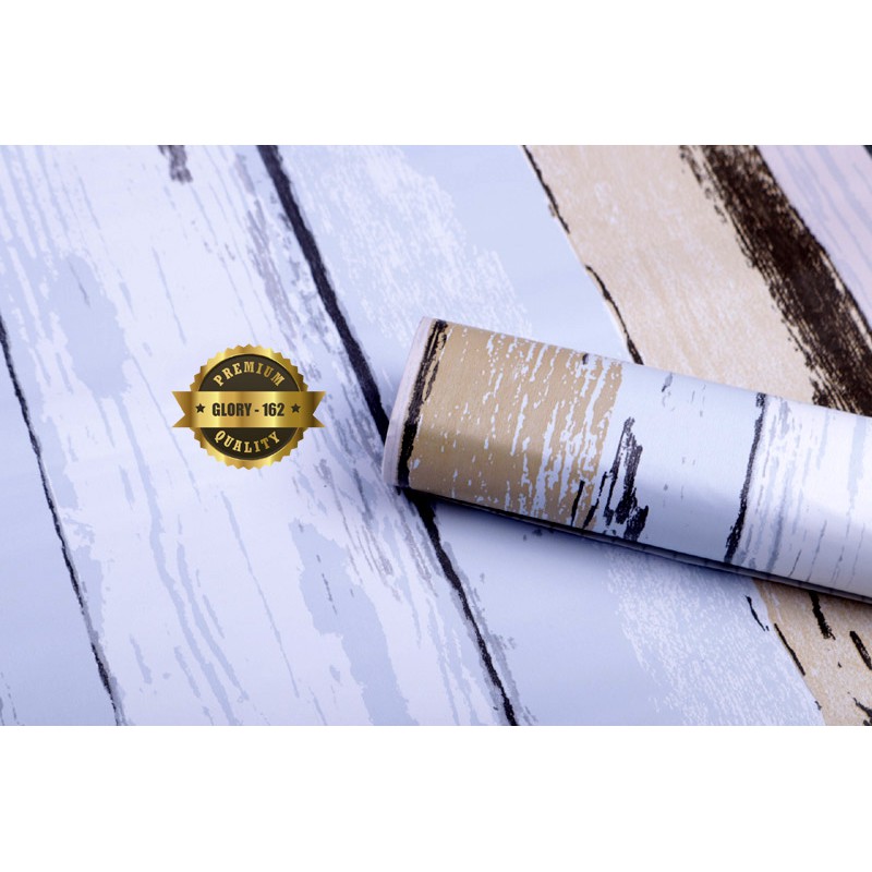 Jual wallpaper sticker motif kayu warna | Shopee Indonesia