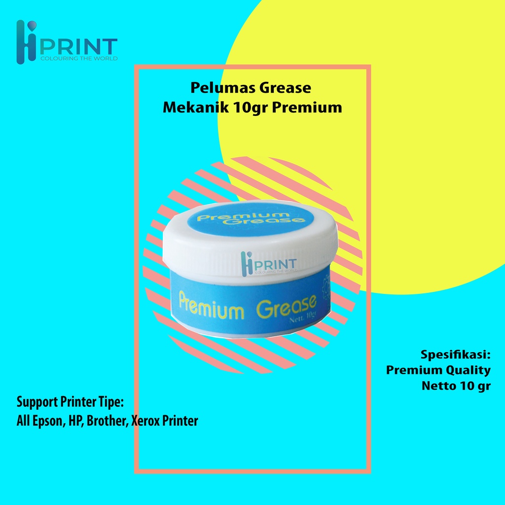 Jual Pelumas Gear Mekanik Printer 10gr 20gr Premium Quality, Grease For ...
