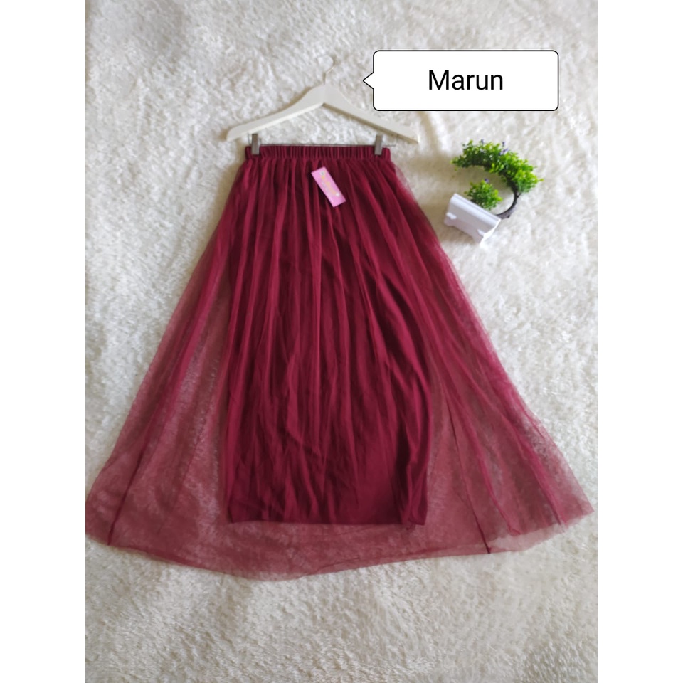 Jual Rok Tutu Dewasa Motif Polos Warna Lengkap | Shopee Indonesia