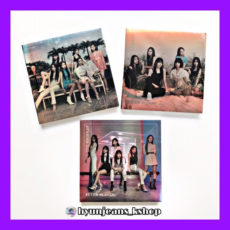 Jual [READY STOCK] GFRIEND The 7th Mini Album - FEVER SEASON (Tropical, Night, Fever Ver ...