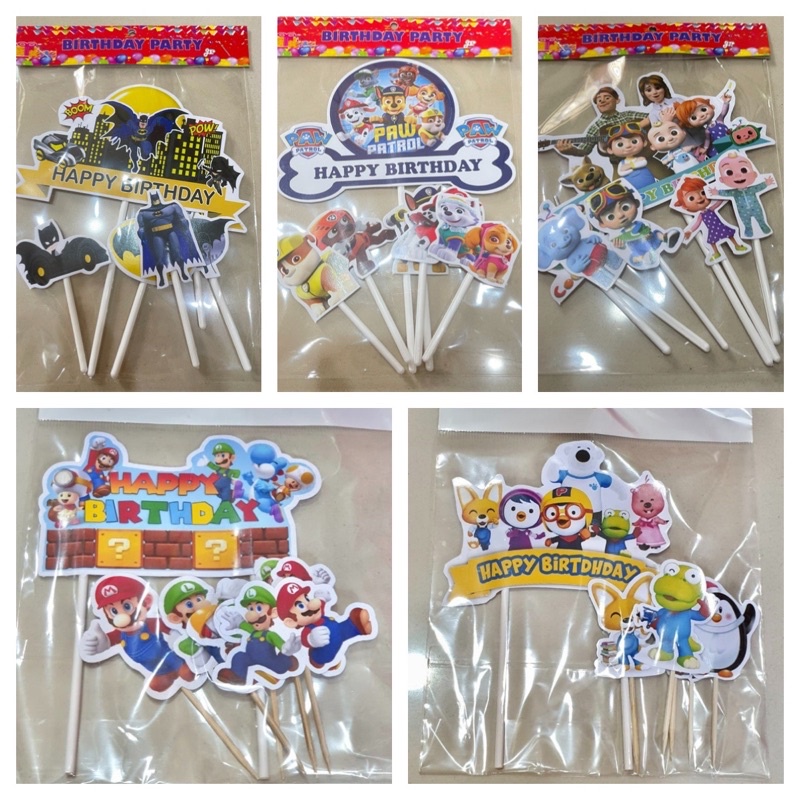 Jual TOPPER TART KARAKTER LUCU TOY STORY PORORO | Shopee Indonesia