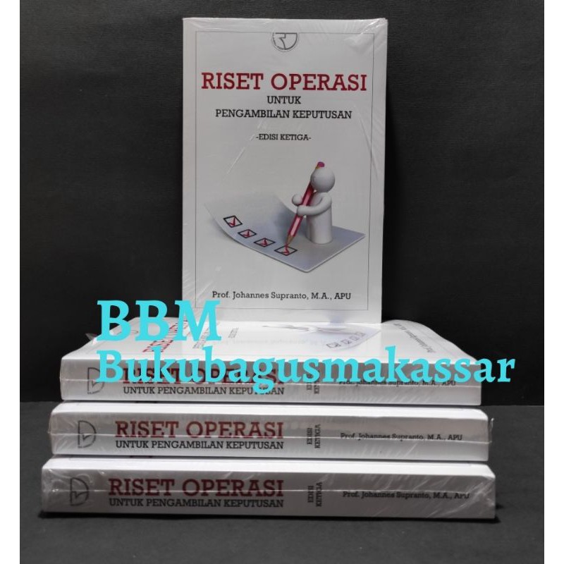 Jual RISET OPERASI | Shopee Indonesia