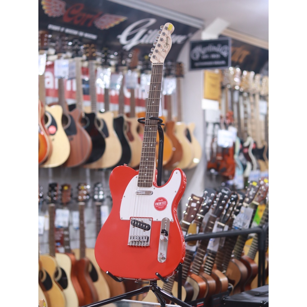 Jual Squier Affinity Telecaster Laurel FB Race Car Red | Shopee Indonesia