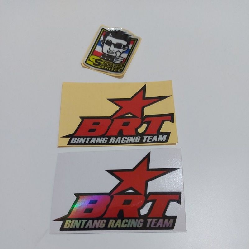 Jual STICKER BRT BINTANG RACING TEAM PRINCUTT | Shopee Indonesia