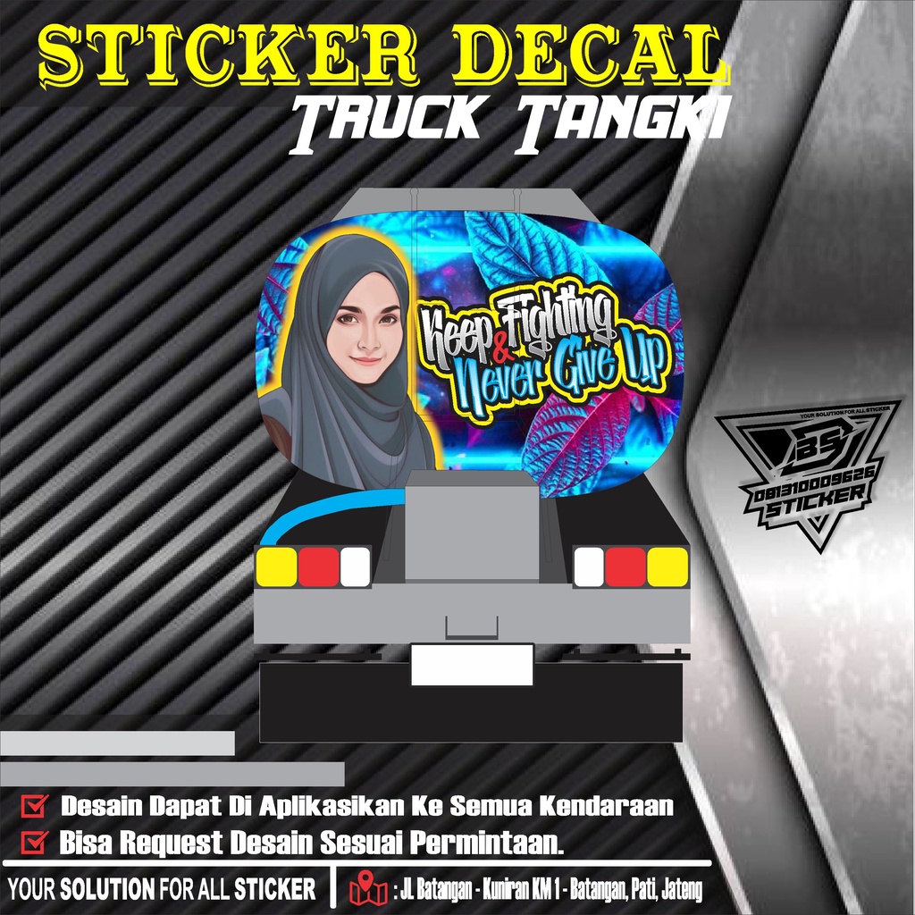 Jual Stiker Truk Tangki ,Stiker Decal Truck/pickup/mobil .stiker print ...