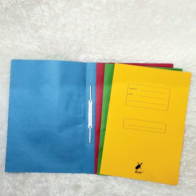 Jual (5lbr)Map Acco Buffalo Biola Kuning/Hijau/Merah/Biru/Orange ...