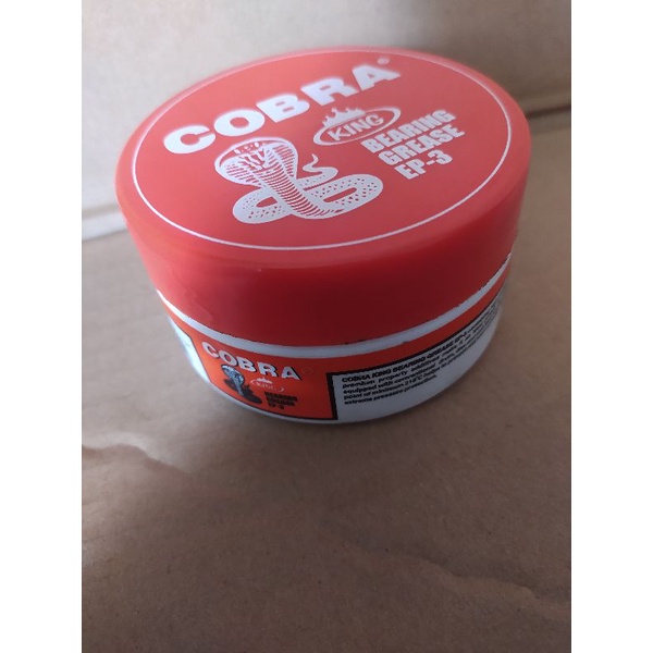 Jual Bearing Grease Cobra EP-3 100gr - gemuk fat vat stempet | Shopee ...