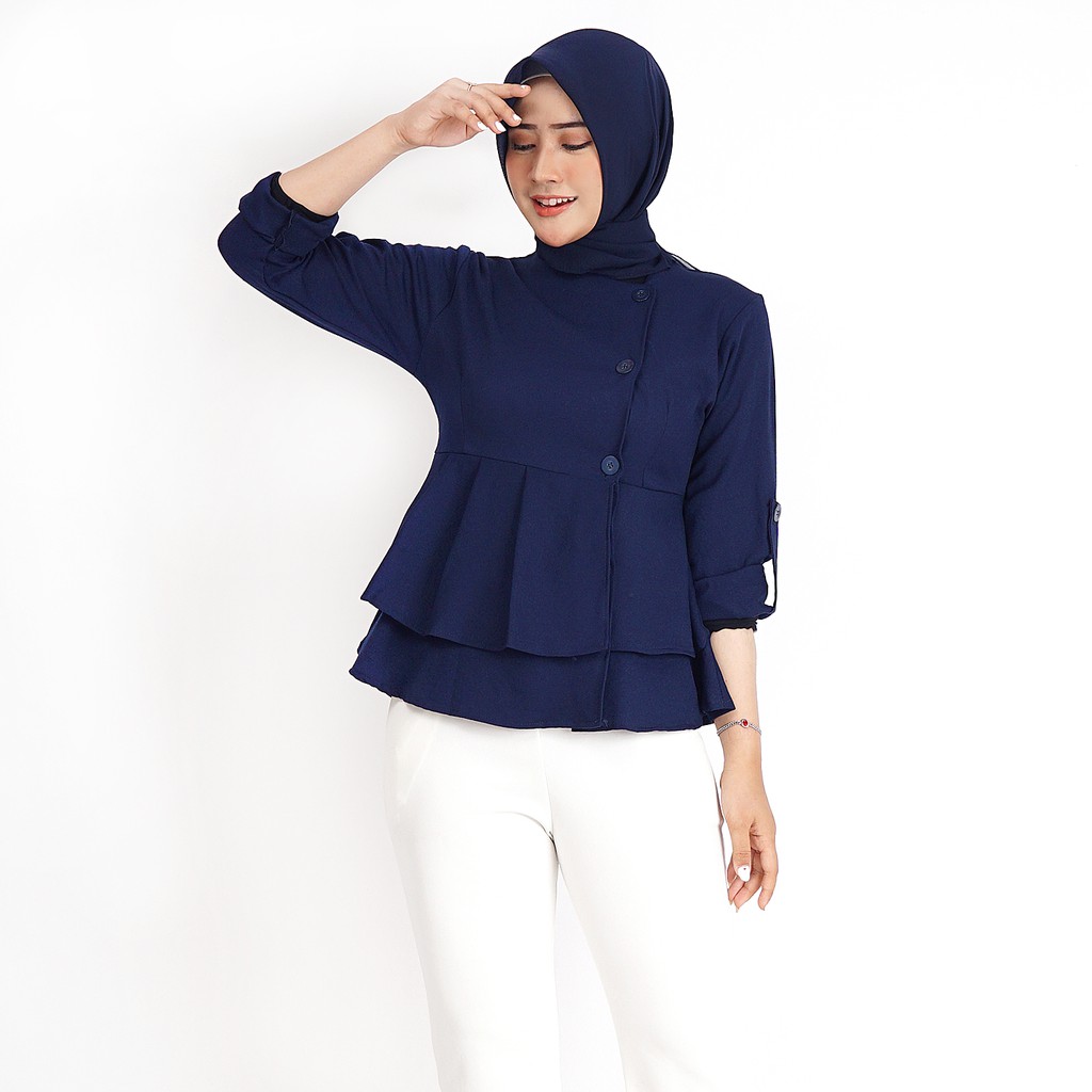 Jual ATASAN TANGAN PANJANG WANITA BLOUSE BUSUI 992 Mrs2 | Shopee Indonesia