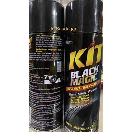 Jual Kit Black Magic Untuk Ban KHUSUS PULAU BALI Aerosol 400ml | Shopee ...