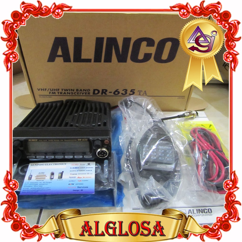 Jual Rig Alinco Dr 635 | DR635 | Shopee Indonesia