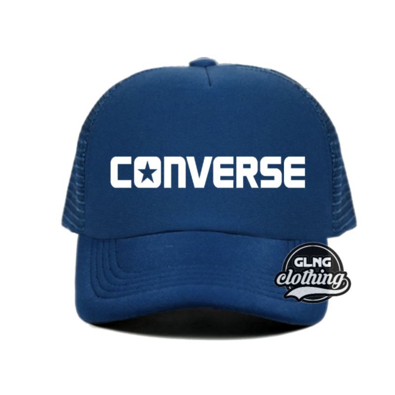 Jual Topi Converse - Hat Trucker Converse Logo White | Shopee Indonesia