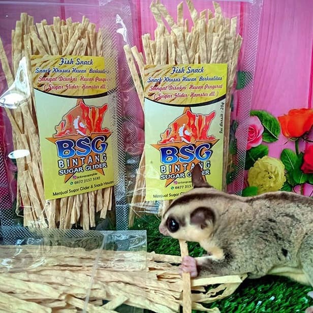 Jual Fish Snack Sugar Glider / Hamster / Snack Hewan / Cemilan Hewan ...