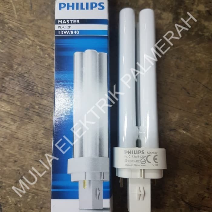 Jual LAMPU PHILIPS PL-C PLC 13W / 18W / 26W 2P TUSUK 2PIN 827 / 840 / 865 | Shopee Indonesia