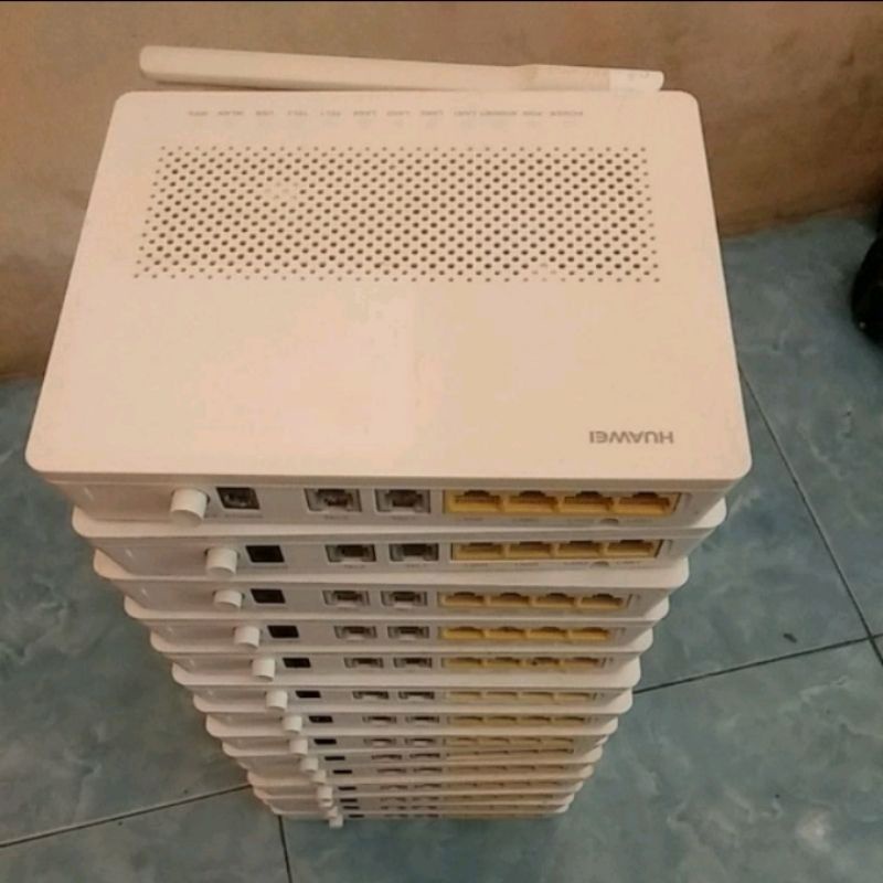 Jual Huawei epon gpon xpon ont Hg8245a/Hg8245h/Hg8245m antena panjang tanpa adaptor | Shopee ...