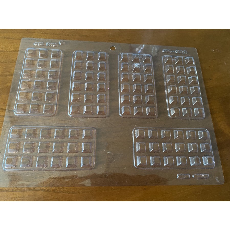Jual Cetakan Coklat Ctm 323 mika coklat cokelat choco bar | Shopee ...