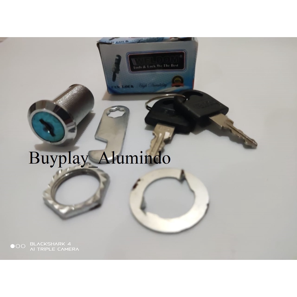 Jual KUNCI BOX PANEL CAMLOCK HANDAL & WELDOM 30 mm | Shopee Indonesia