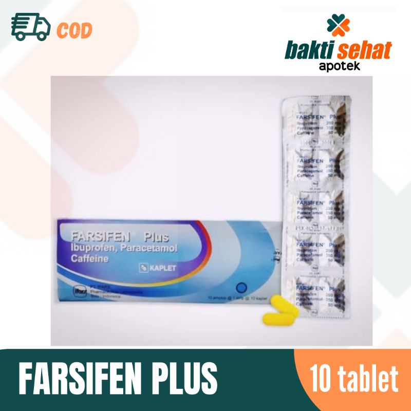 Jual Farsifen Plus || Farsipen plus || 1 strip 10 tab | Shopee Indonesia
