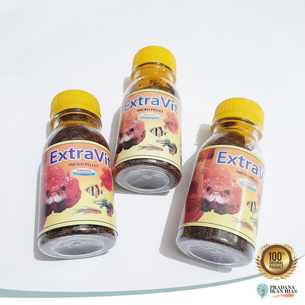 Jual ExtraVit Micro Pellet - 50gr | Shopee Indonesia