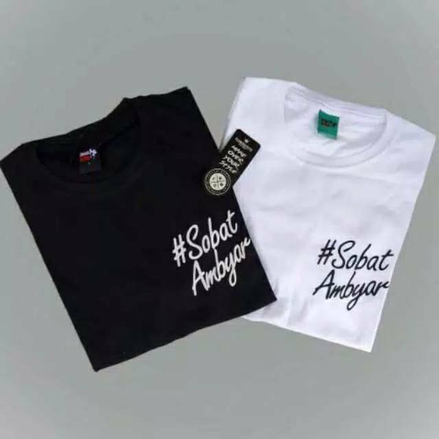 Jual KAOS LOGO SOBAT AMBYAR JAWA | Shopee Indonesia
