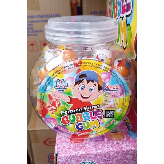 Jual permen viral tiktok /permen karet bulat animasi | Shopee Indonesia