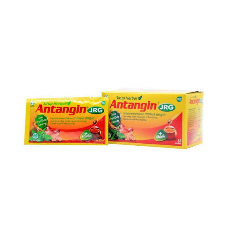 Jual Antangin JRG Cair isi 12 Sachet Jamu Masuk angin | Shopee Indonesia