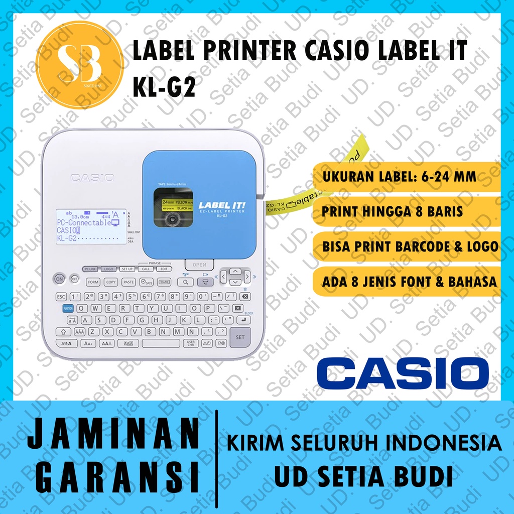 Jual Label Printer Casio KL-G2 | Shopee Indonesia