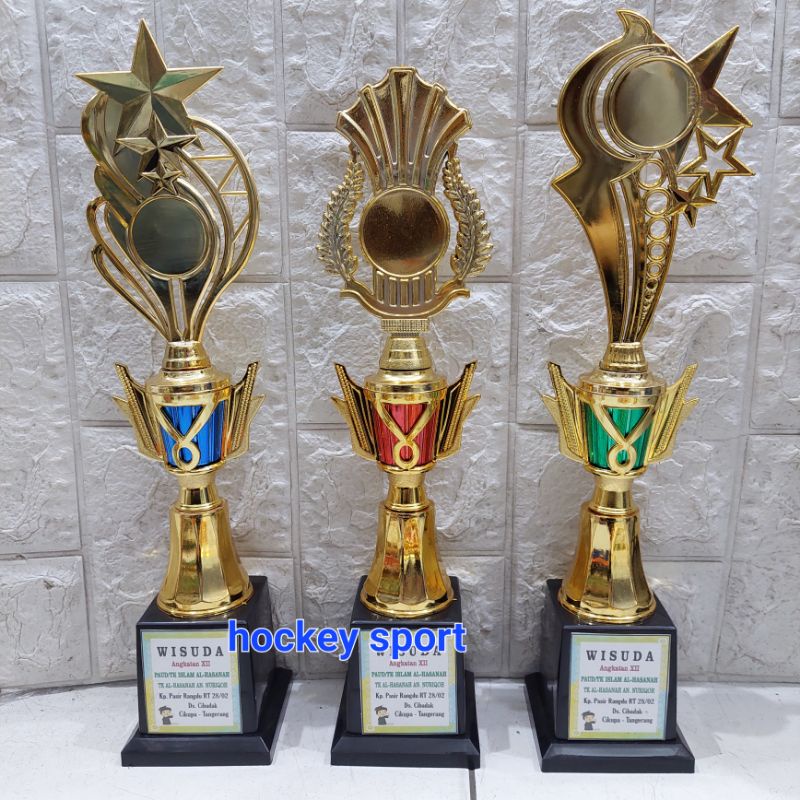 Jual Trophy Piala Custom Tulisan Murah isi 1 Pcs ( B.17 ) | Shopee ...