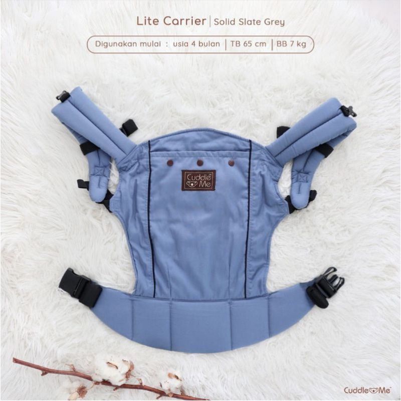 Jual Cuddle Me Lite Carrier Gendongan M shape Untuk Anak Usia 4 Bulan-2 ...