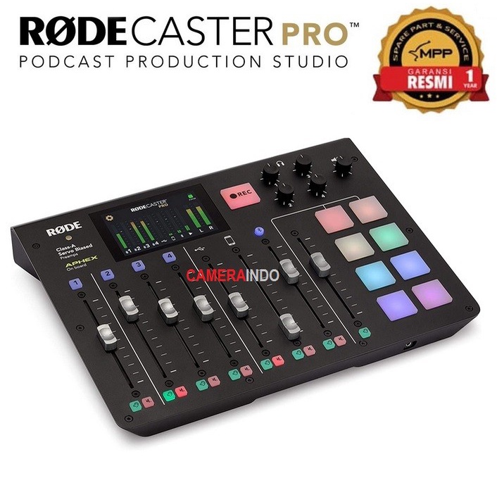 Jual RODE Rodecaster PRO Intergrated Podcast Production Studio Mic ...