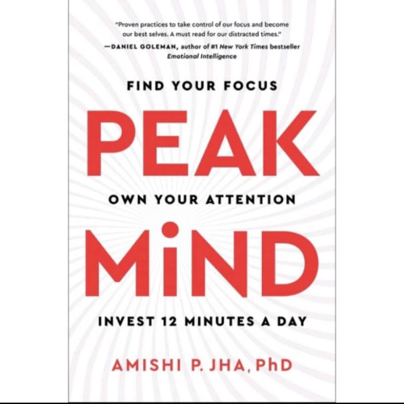 Jual BUKU peak mind : Find Your Focus, Own Your Attention, Invest 12 ...