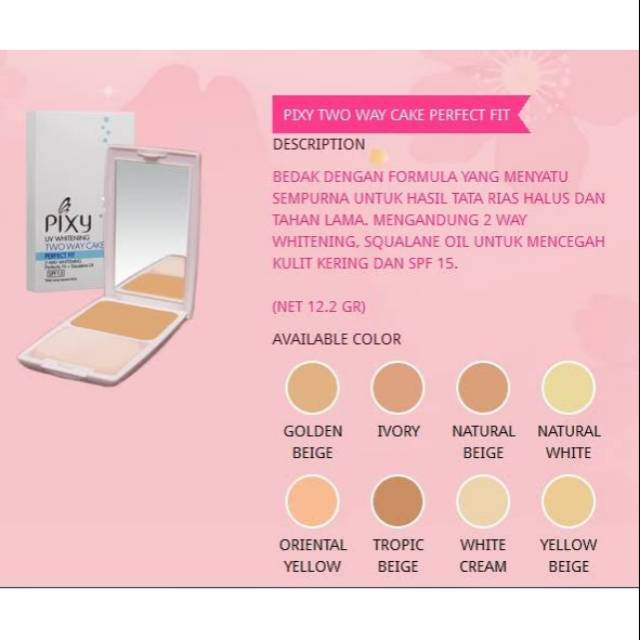 Jual Pixy Twc Perfect fit | Shopee Indonesia