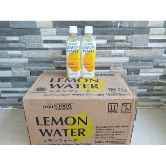 Jual You C1000 Lemon Water 500 ML 1 Dus (Via GOJEK) | Shopee Indonesia