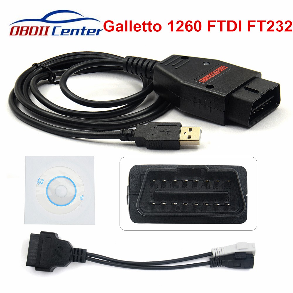 Jual Import 2019 Galletto 1260 FTDI ECU Flasher Scanner FT232RQ Auto ...
