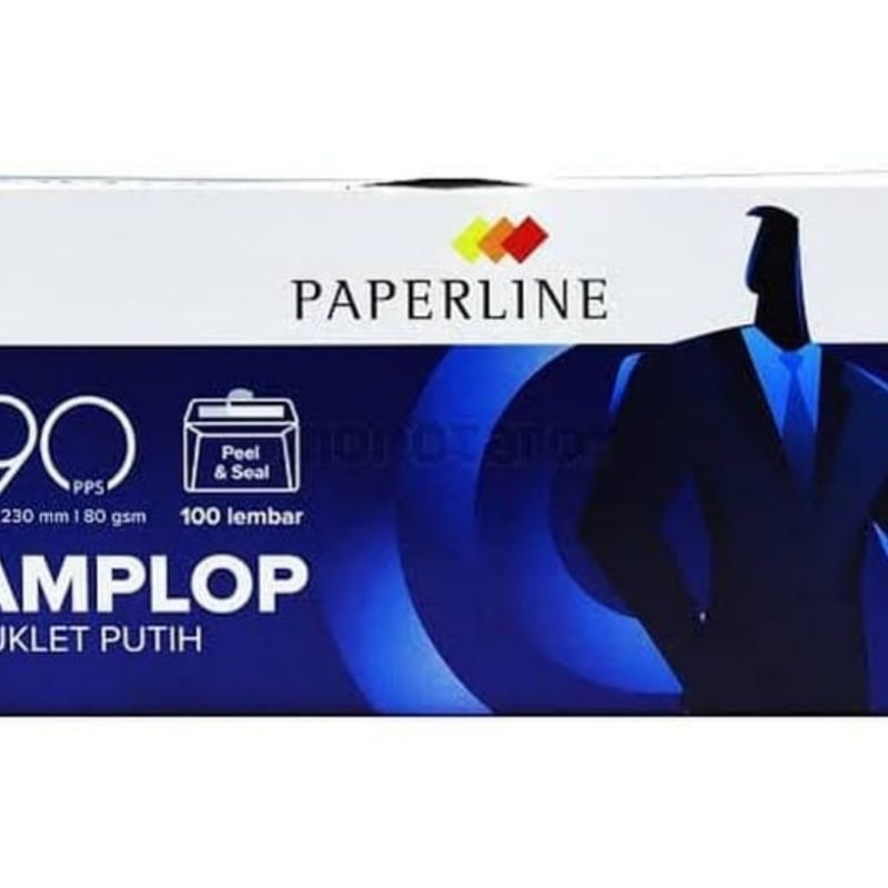 Jual Amplop Putih Paperline 90 ( isi 100 lbr ) 110*230mm | Shopee Indonesia